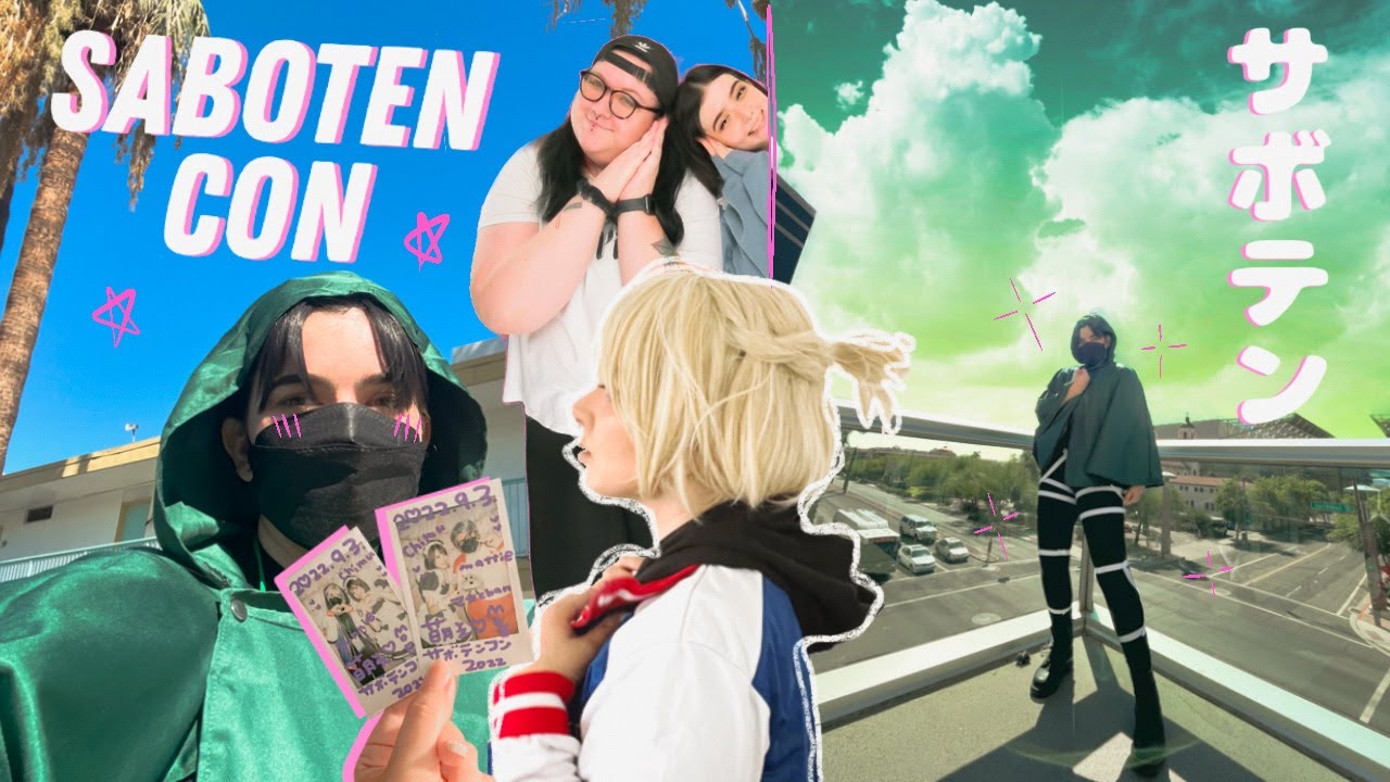 SABOTEN CON 2022 (Anime Con Vlog) 🌵 - YouTube