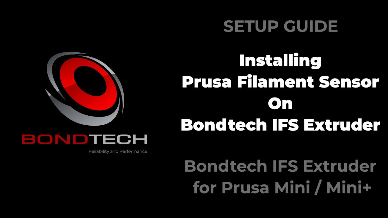Installing Prusa Filament Sensor on IFS Extruder For Prusa Mini - YouTube