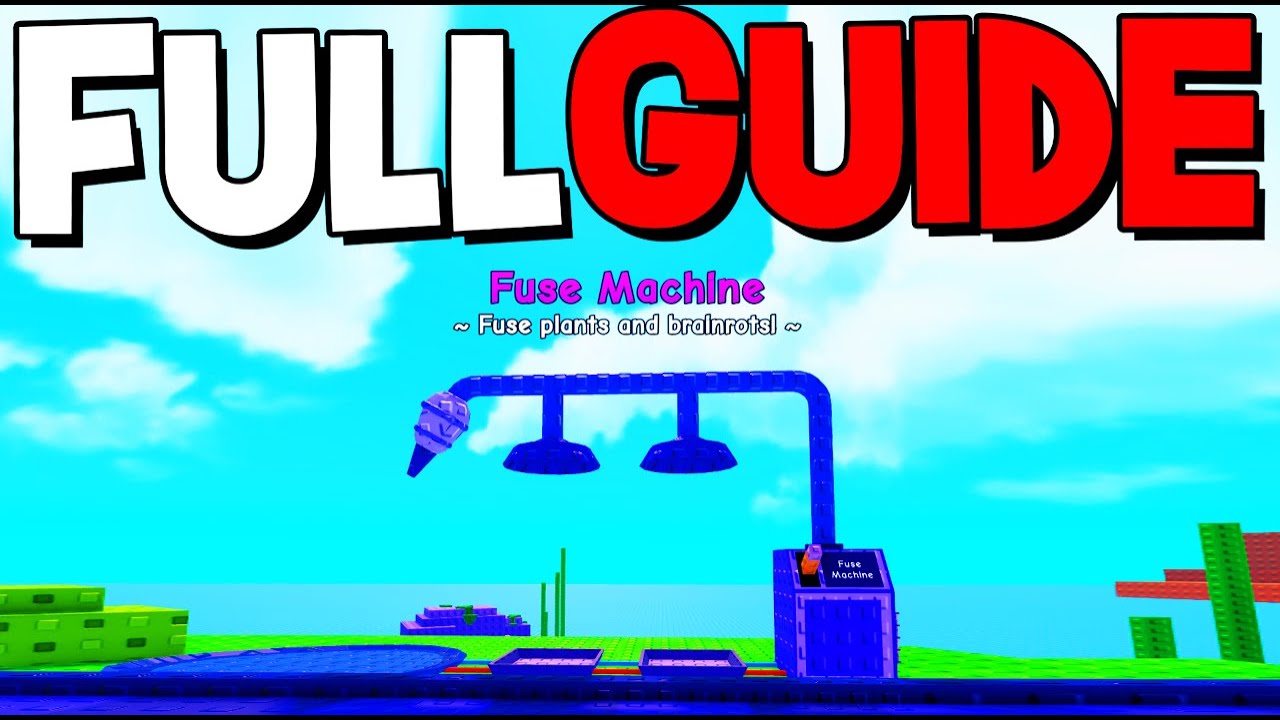 How To GET & USE FUSE MACHINE (ALL PLANTS & BRAINROT FUSIONS) Plants Vs ...