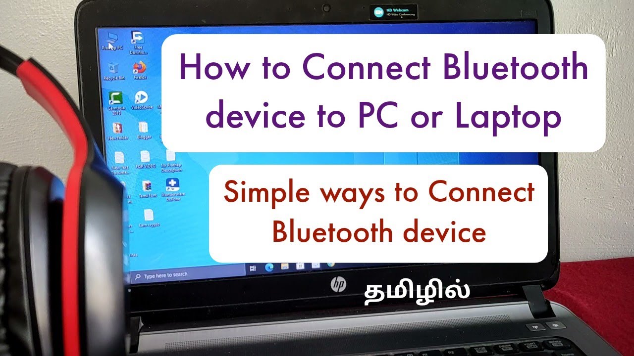 How to Connect Bluetooth Headphones to Laptop or PC | Connect Bluetooth ...