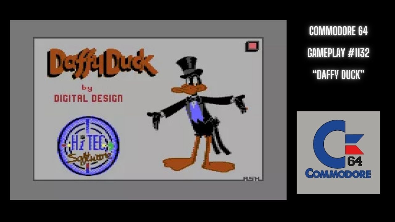 Daffy Duck (Commodore 64 / Gameplay #1132) - YouTube