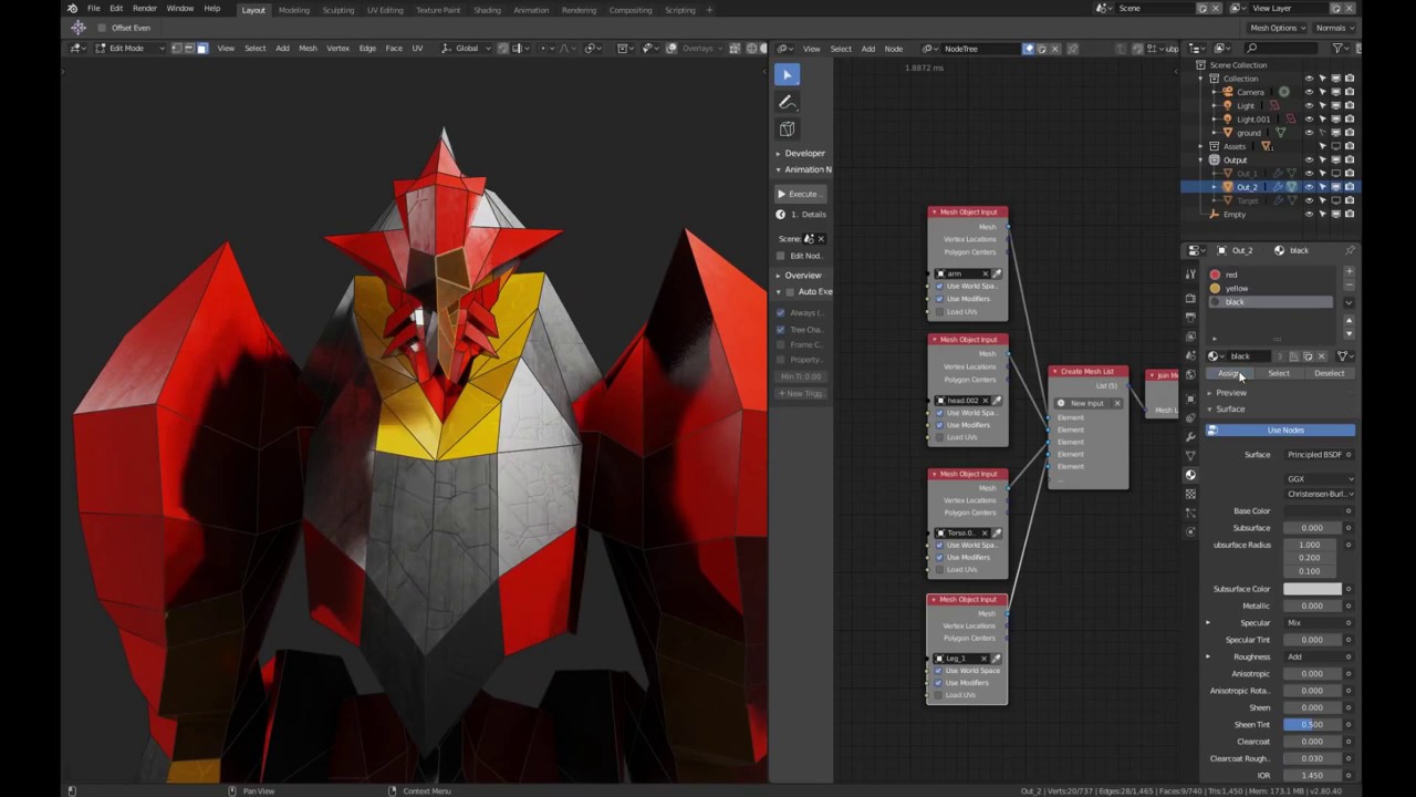 PROCEDURAL_MECHA_BLENDER 2.8 - YouTube