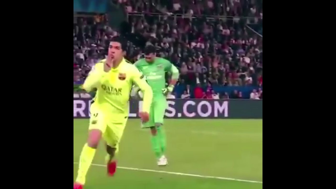 Just Luis Suarez screaming like an R2D2... - YouTube