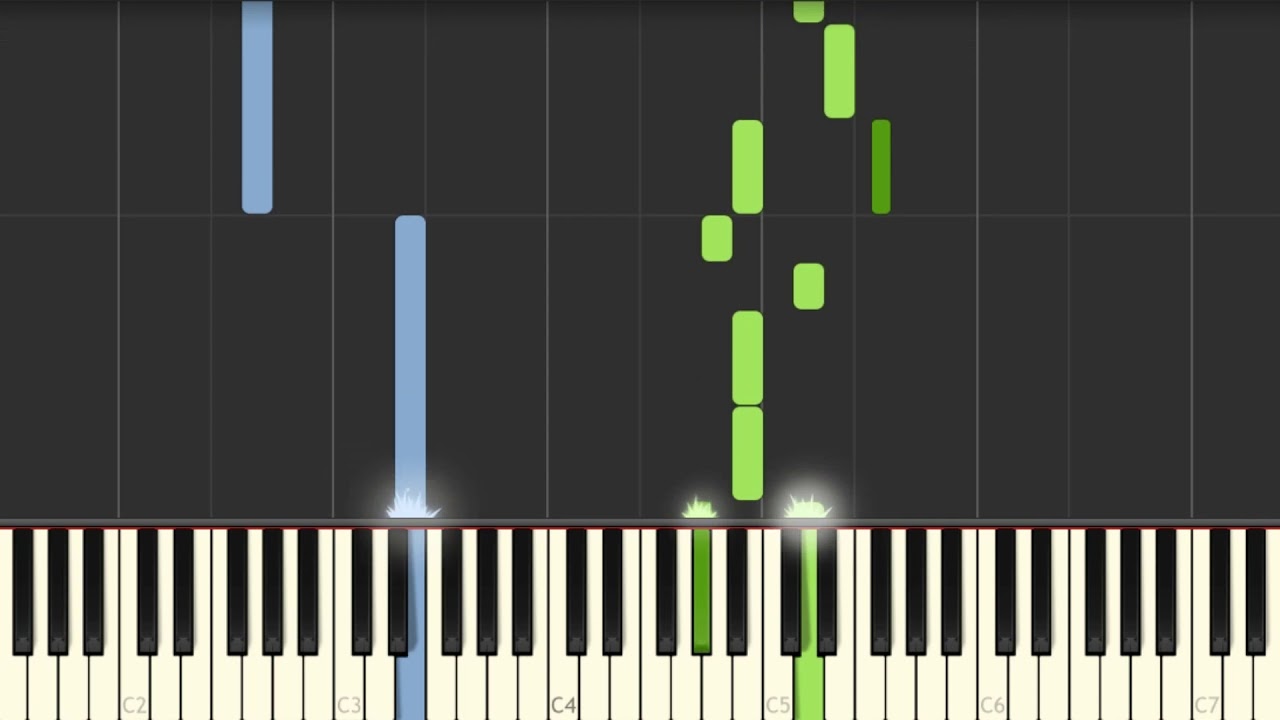 Audio Adrenaline Get Down [Piano Tutorial] Synthesia - YouTube
