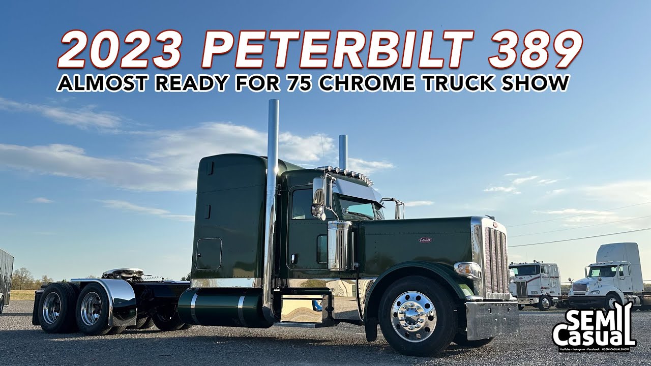 Peterbilt 389 - Hot House Green - YouTube