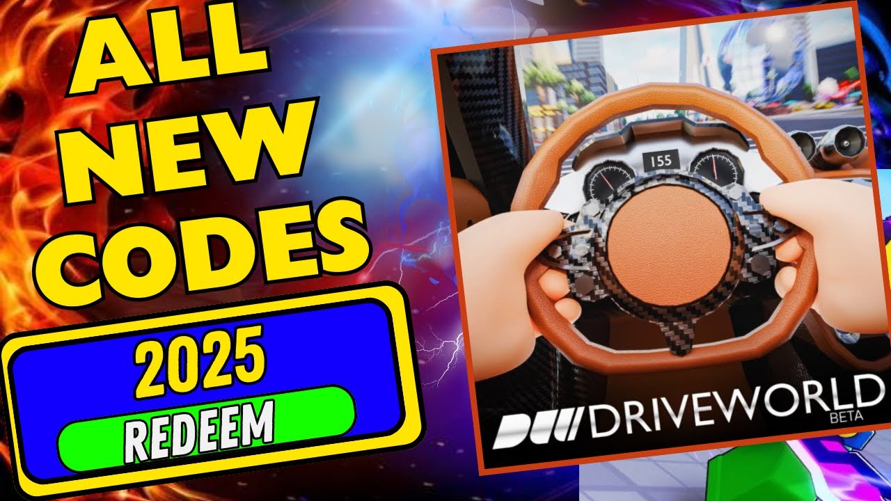 *NEW CODES* ROBLOX Drive World CODES 2025 | Drive World CODES | Drive ...