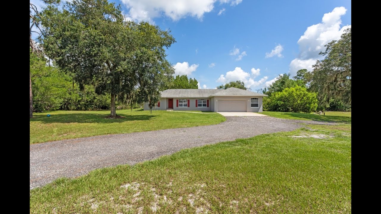 For Sale: 21805 JINGLE ROAD, CHRISTMAS, Florida 32709 - YouTube