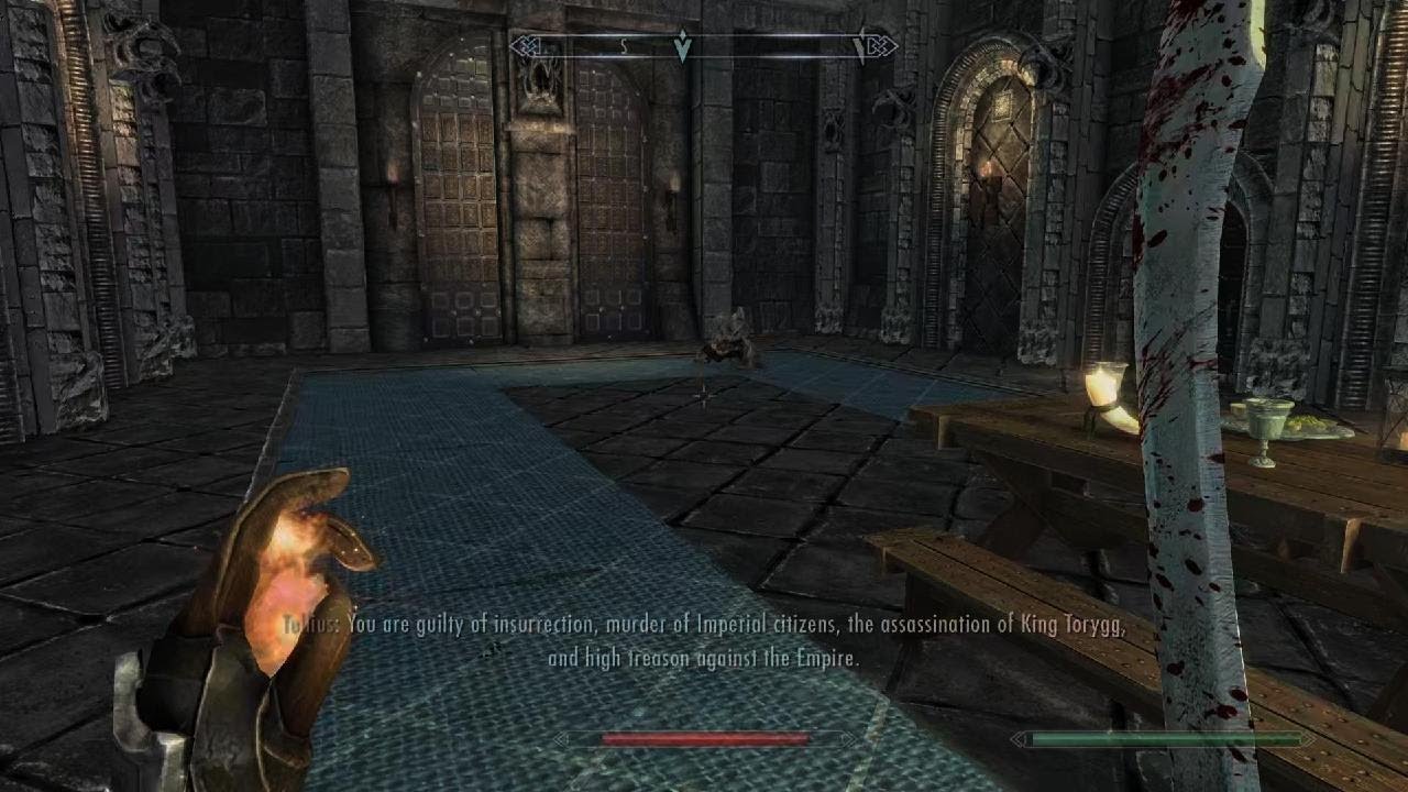 Well, that's definitely an ending | Skyrim - YouTube