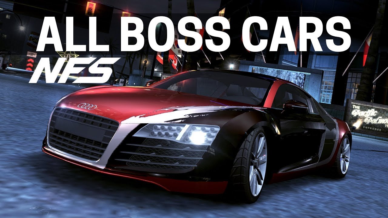 NFS SERIES BOSS CARS! [LEGENDS] - YouTube