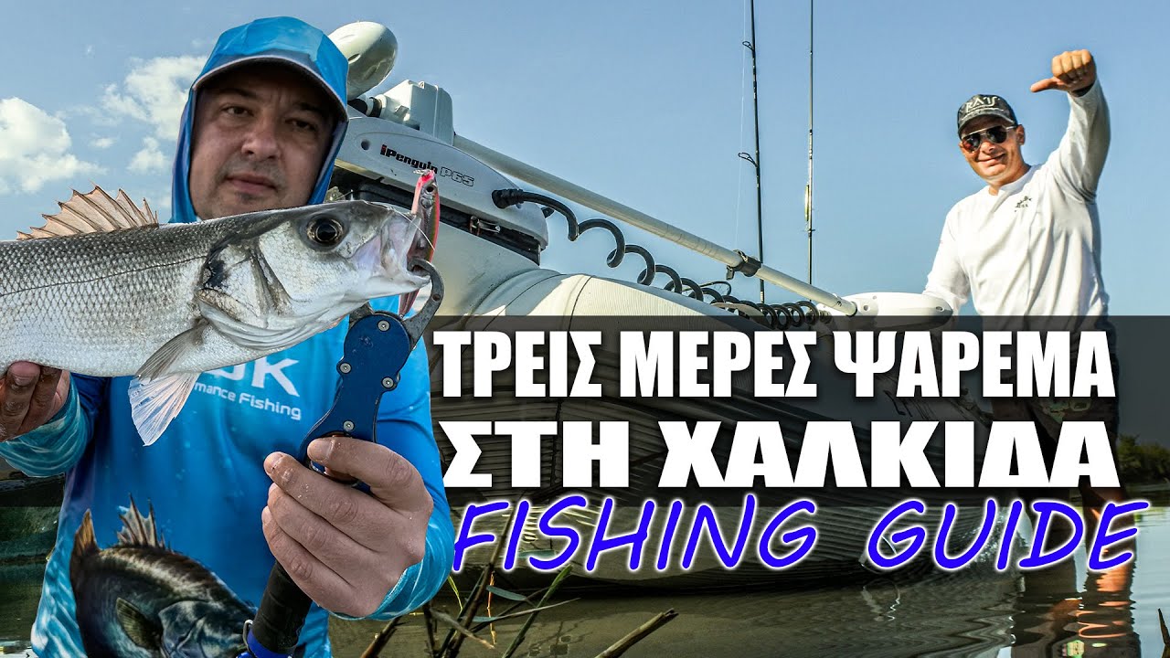 ΤΡΕΙΣ ΜΕΡΕΣ ΨΑΡΕΜΑ ΣΤΗ ΧΑΛΚΙΔΑ | BOAT SPINNING | FISHING GUIDE - YouTube