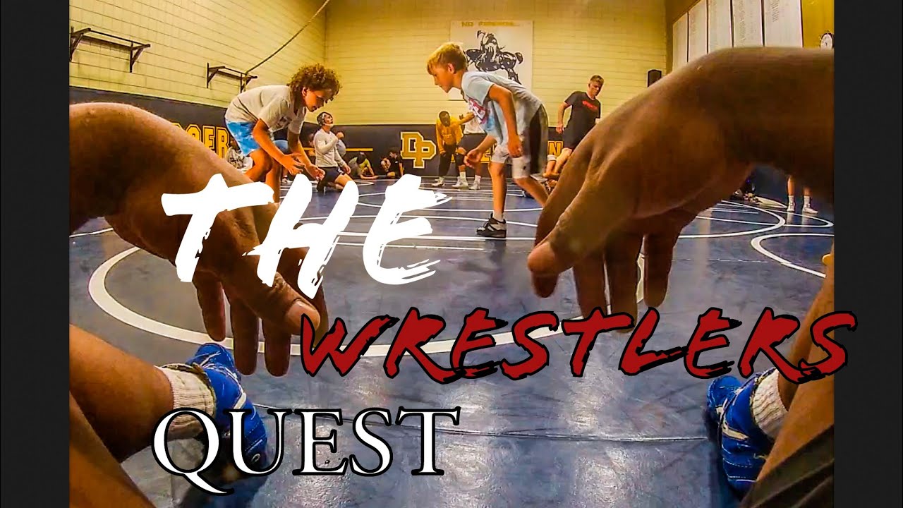 The Wrestlers Quest: College Wrestlers Gave Kids A Lil Show - YouTube