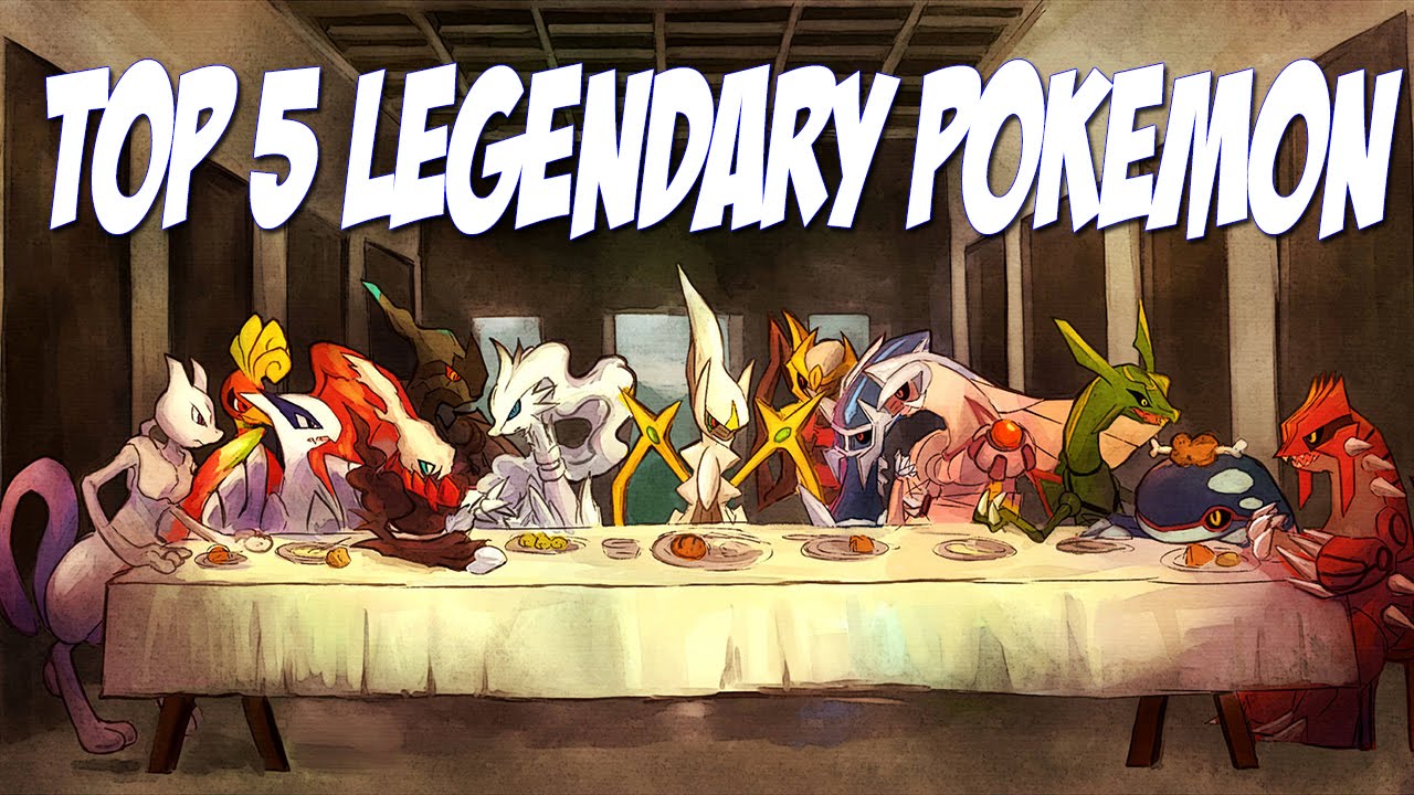 Roblox Project Pokemon | Top 5 Legendary Pokemon | Top 5 Pokemon Series ...