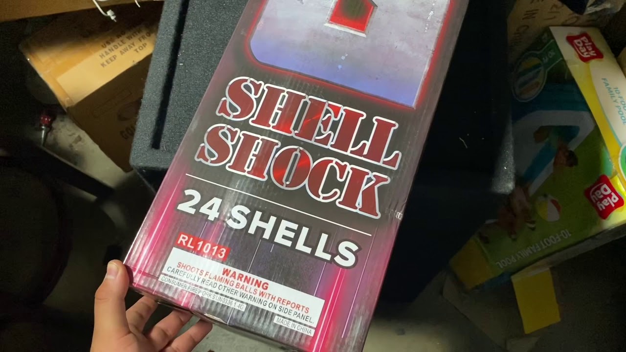 Shell shock 24 canister shells - YouTube