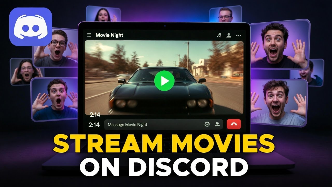 How to Stream Movies on Discord (2025) | Watch Movies With Friends ...