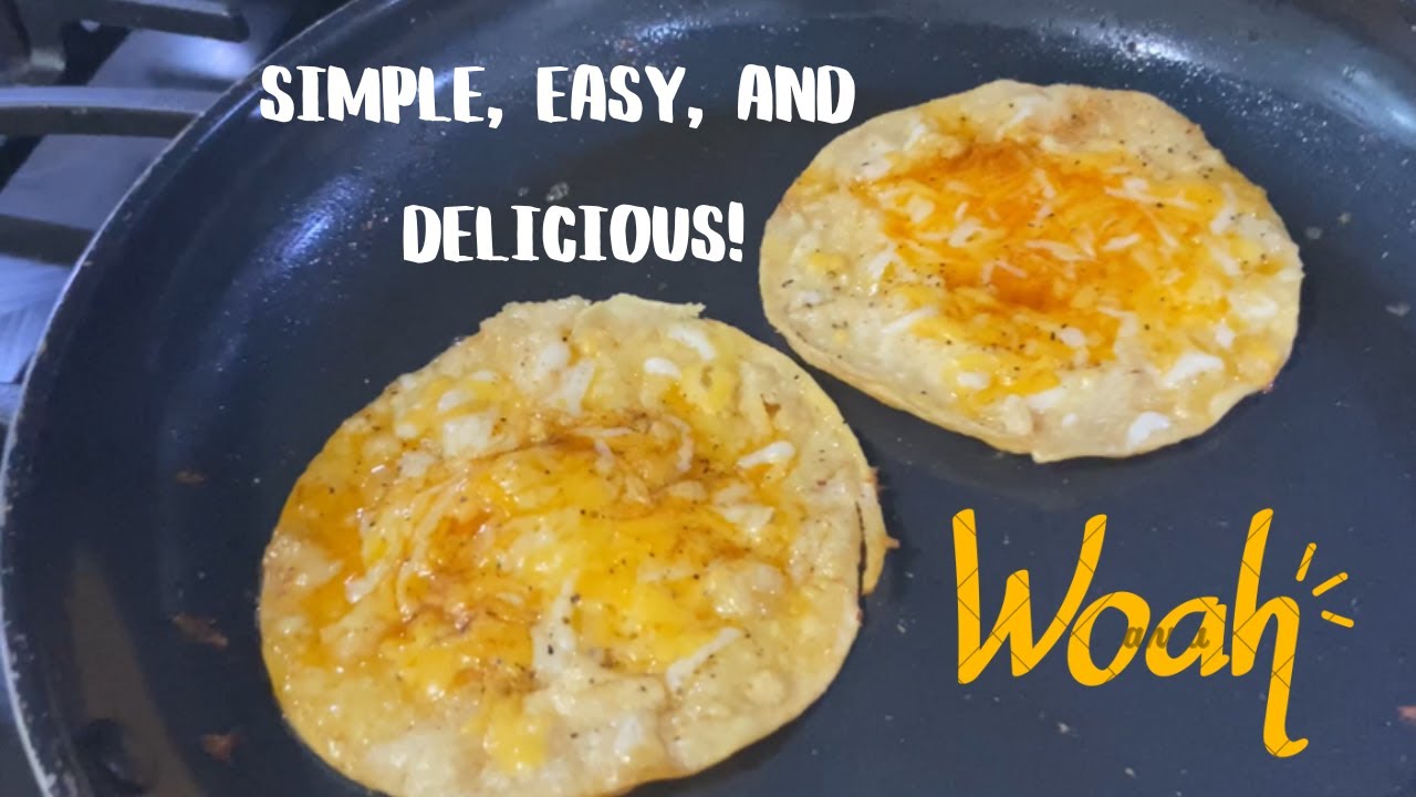 How to Make CHEESY FRIED Tostadas! - YouTube
