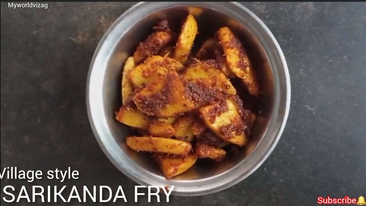 SARIKANDA FRY 👌👌 | 1min 15 sec video #sarikanda fry #food #foodrecipe # ...