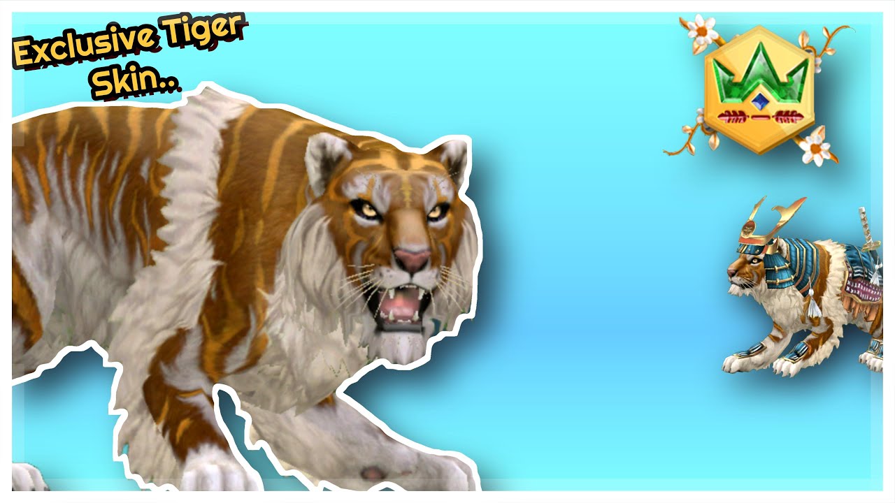 WildCraft: New Exclusive Tiger Skin - YouTube