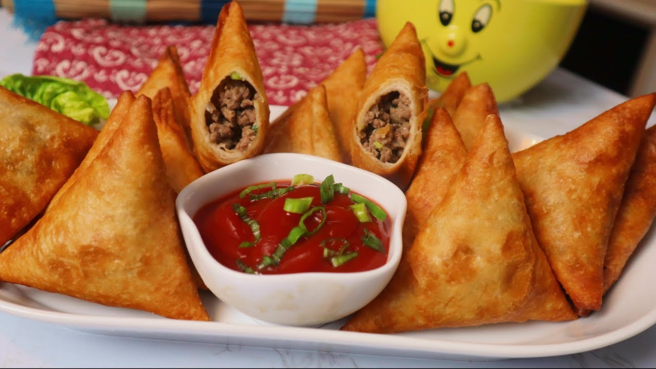 Its Easiest Samosa Ever in 5 minutes I Use a TORTILLA Wrap to Make This ...