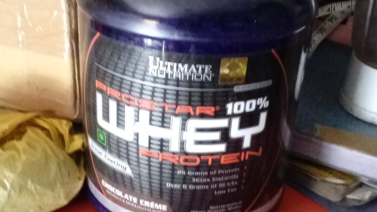 ultimate nutrition prostar 100% whey protein #gmc #ultimate - YouTube