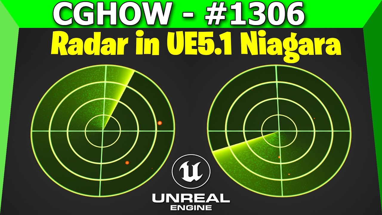 Radar in Unreal Engine 5.1 Niagara 👉 Trailer - YouTube