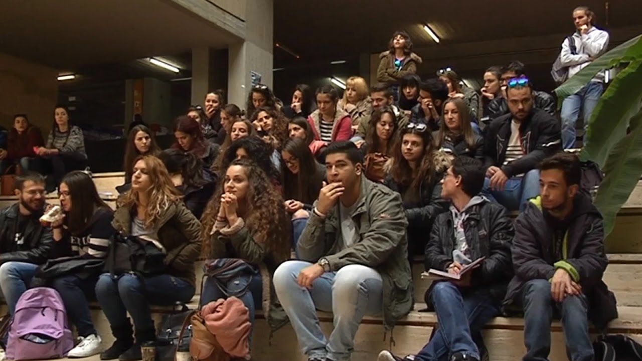 ΟΜΙΛΙΑ ΘΕΜΗ ΓΚΙΩΝΗ ΣΕ ΕΚΔΗΛΩΣΗ ΣΤΗ ΦΙΛΟΣΟΦΙΚΗ - YouTube
