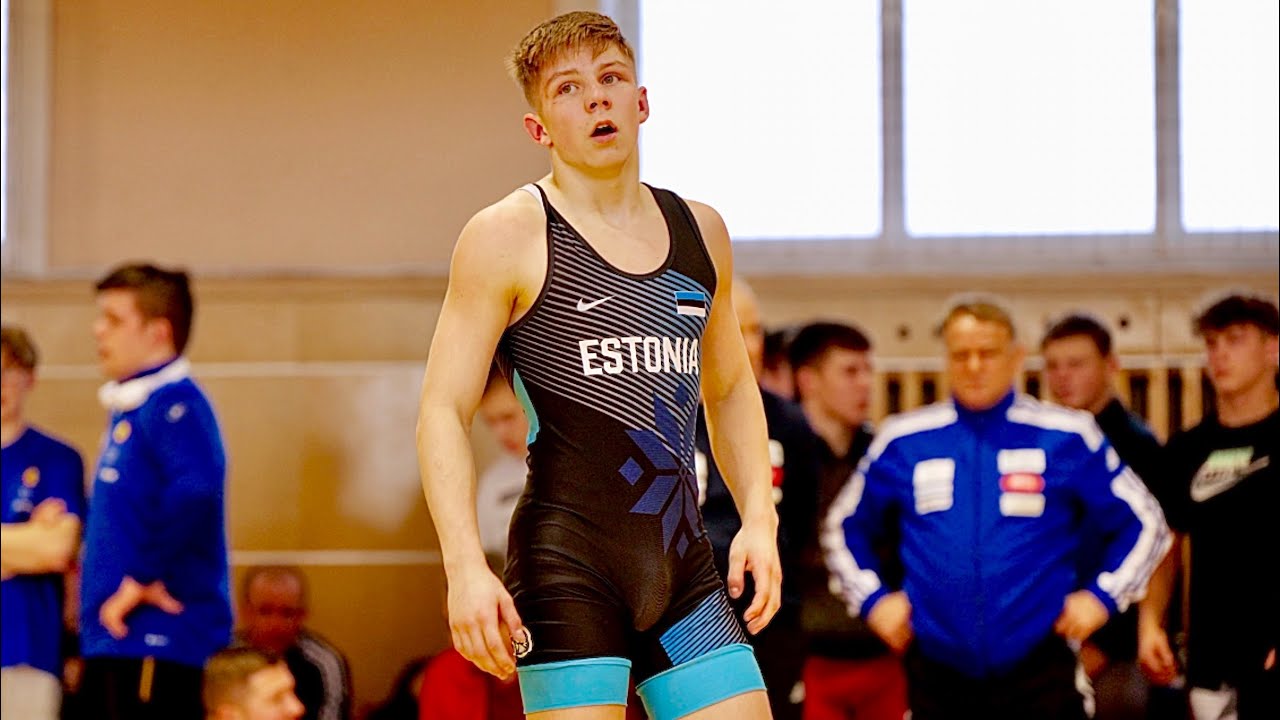 U20 A. Chopalaev (EST) vs R. Pajuviidik (EST) 60kg. Men greco-roman ...