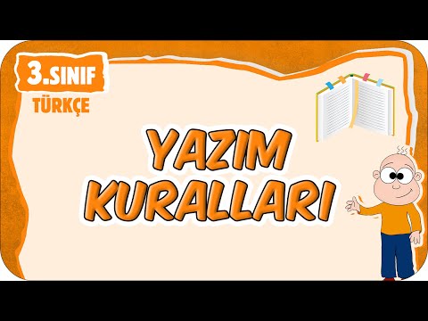 Yazım Kuralları 📙 3.Sınıf Türkçe #2025
