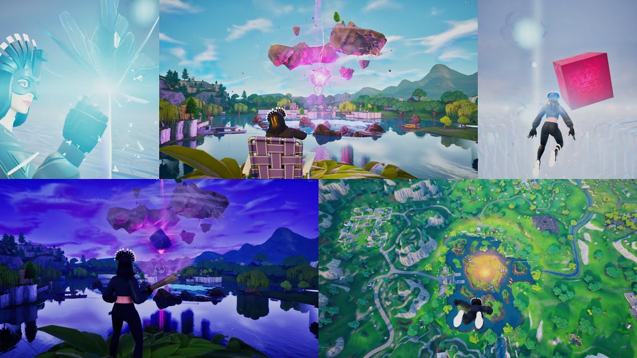 Mi Reacción al Evento de La Explosión del Cubo en Fortnite Og: Capítulo ...