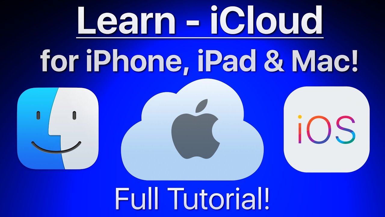 Learn iCloud for Mac, iPad & iPhone - Full Tutorial #Apple #icloud ...