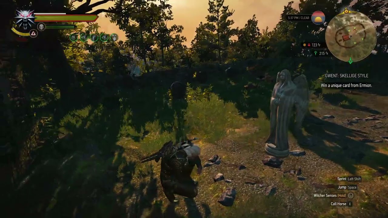 Witcher 3 - Strange Statue In Lindenvale - YouTube