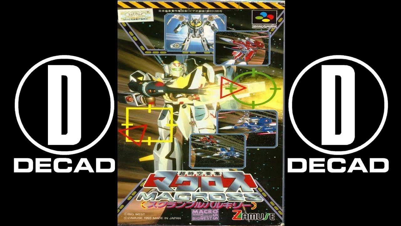 Choujikuu Yousai Macross Scrambled Valkyrie SNES Full Game DECAD - YouTube