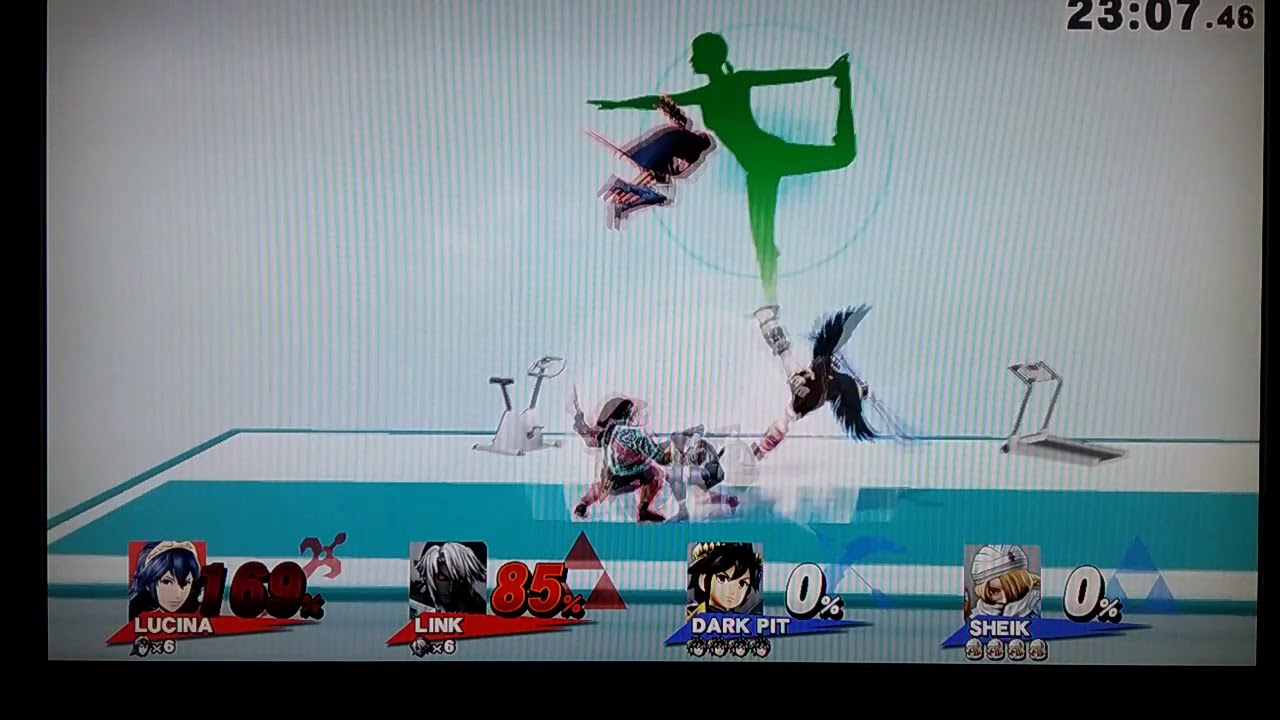 SSBWiiU:Red Team VS Blue Team - Wii Fit Studio - YouTube