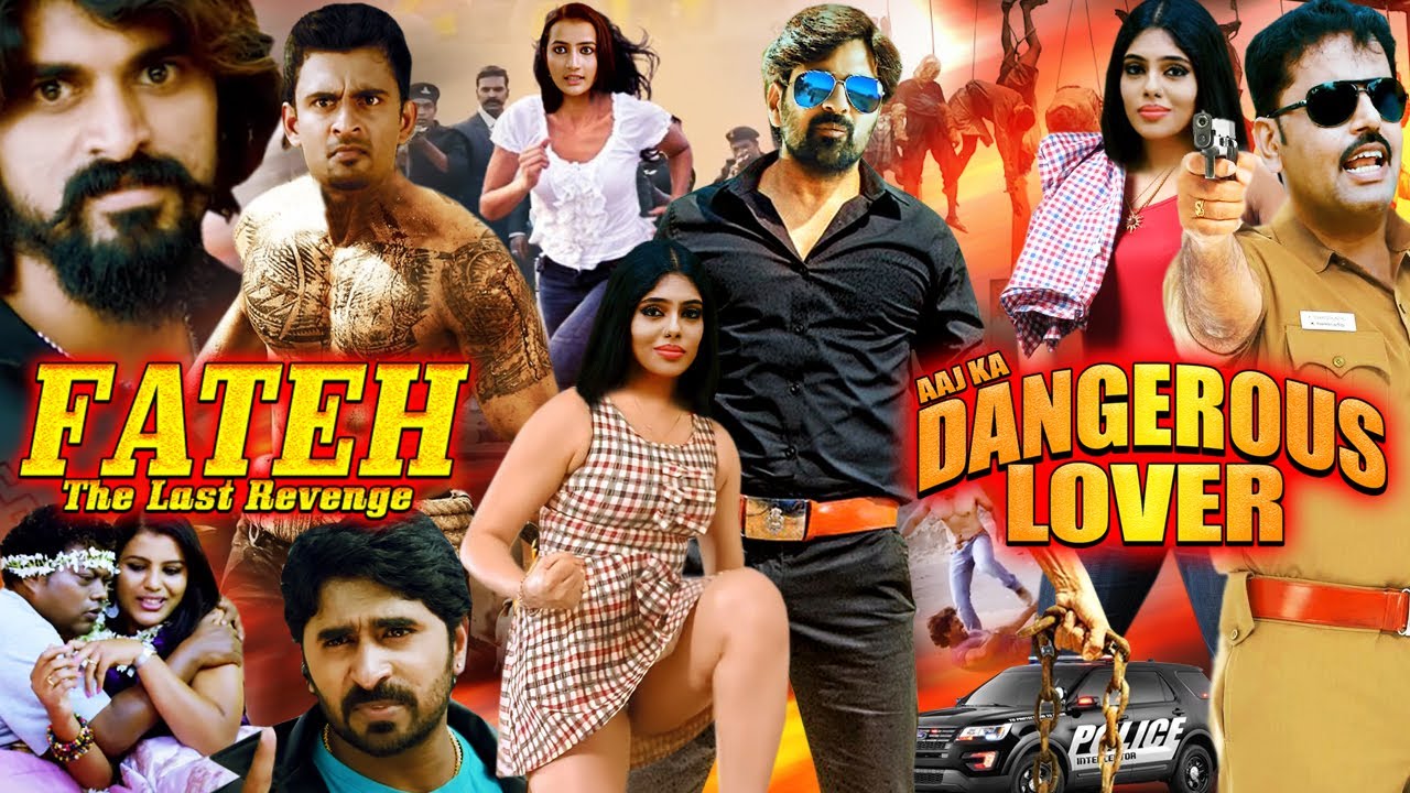 FATEH THE LAST REVENGE AAJ KA DANGEROUS LOVER | Action Movies | Vijesh Shetty, Lekha Chandra ...