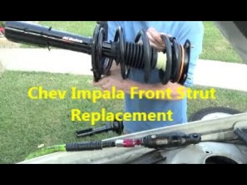 2007 Chevy Impala Front Strut Replacement - YouTube