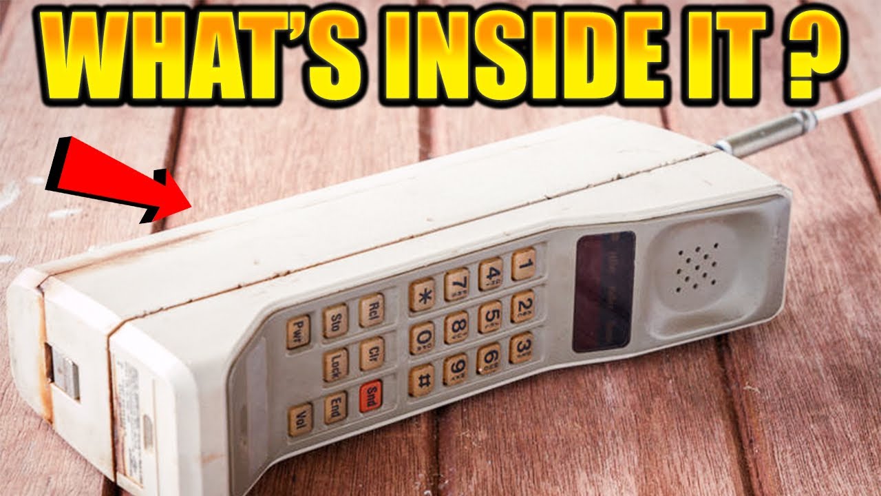 What's Inside The World's First Cell Phone - YouTube