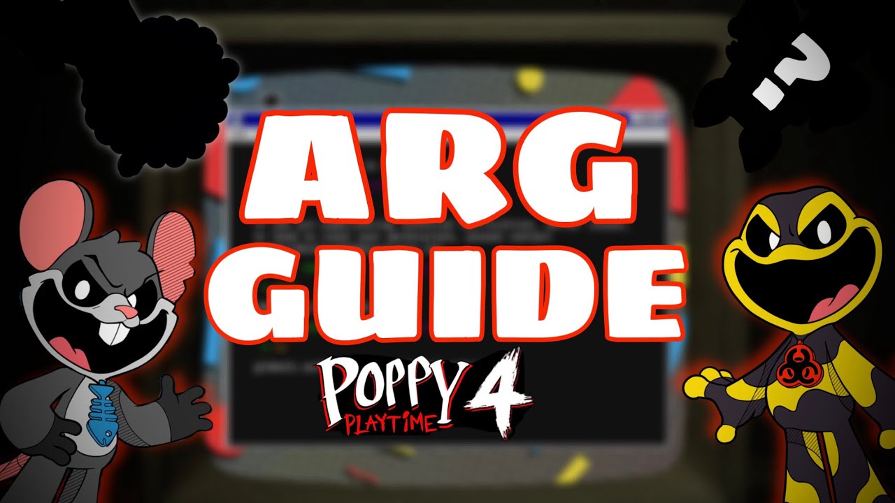 Poppy Playtime 4 ARG Guide|All Commands| #PoppyPlaytime - YouTube