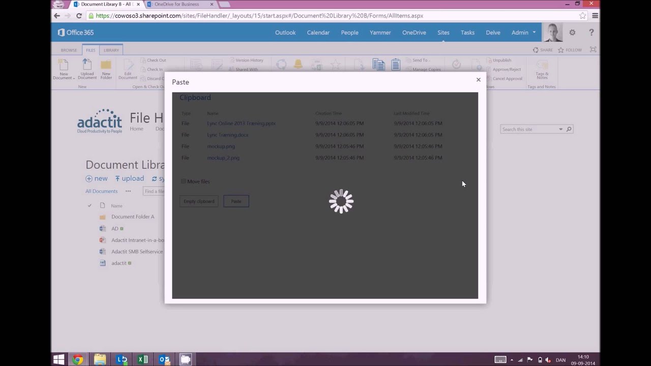 File Handler SharePoint Online App - by Adactit - YouTube