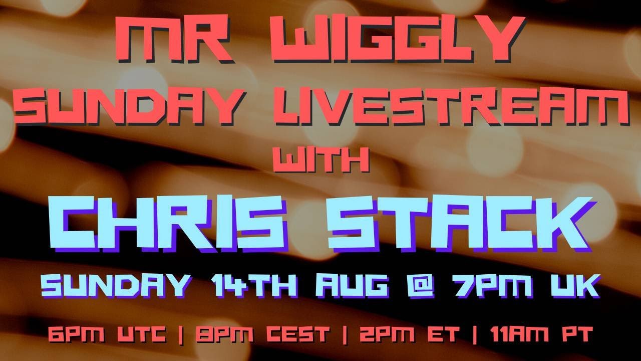 SUNDAY LIVESTREAM WITH CHRIS STACK! - YouTube