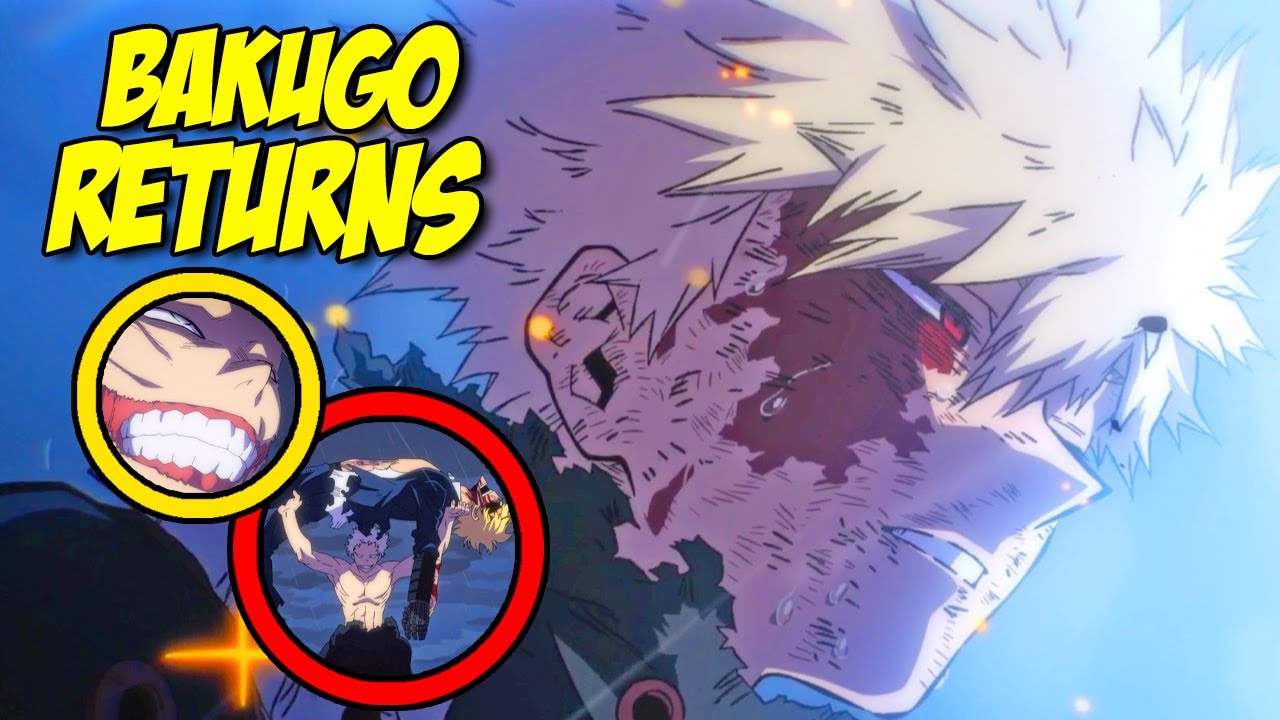 BAKUGO RETURNS!! My Hero Academia FINAL SEASON Episode 161 BREAKDOWN ...