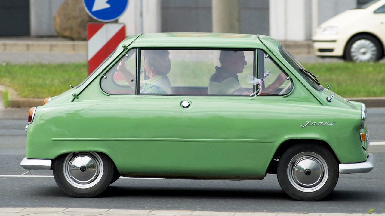 Zündapp Janus: The Weirdest Car You’ll Ever See - YouTube