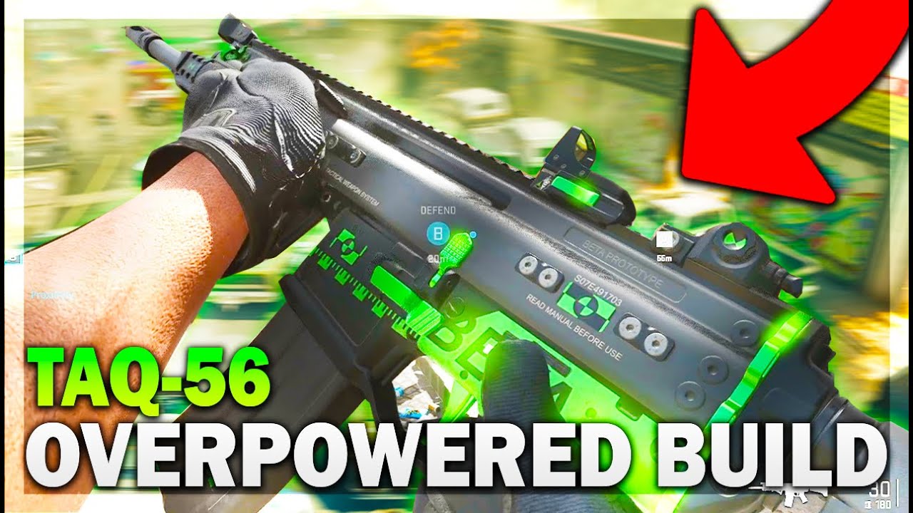 This Overpowered Taq 56 Build Is Amazing ๐ Modern Warfare 2 Best Class