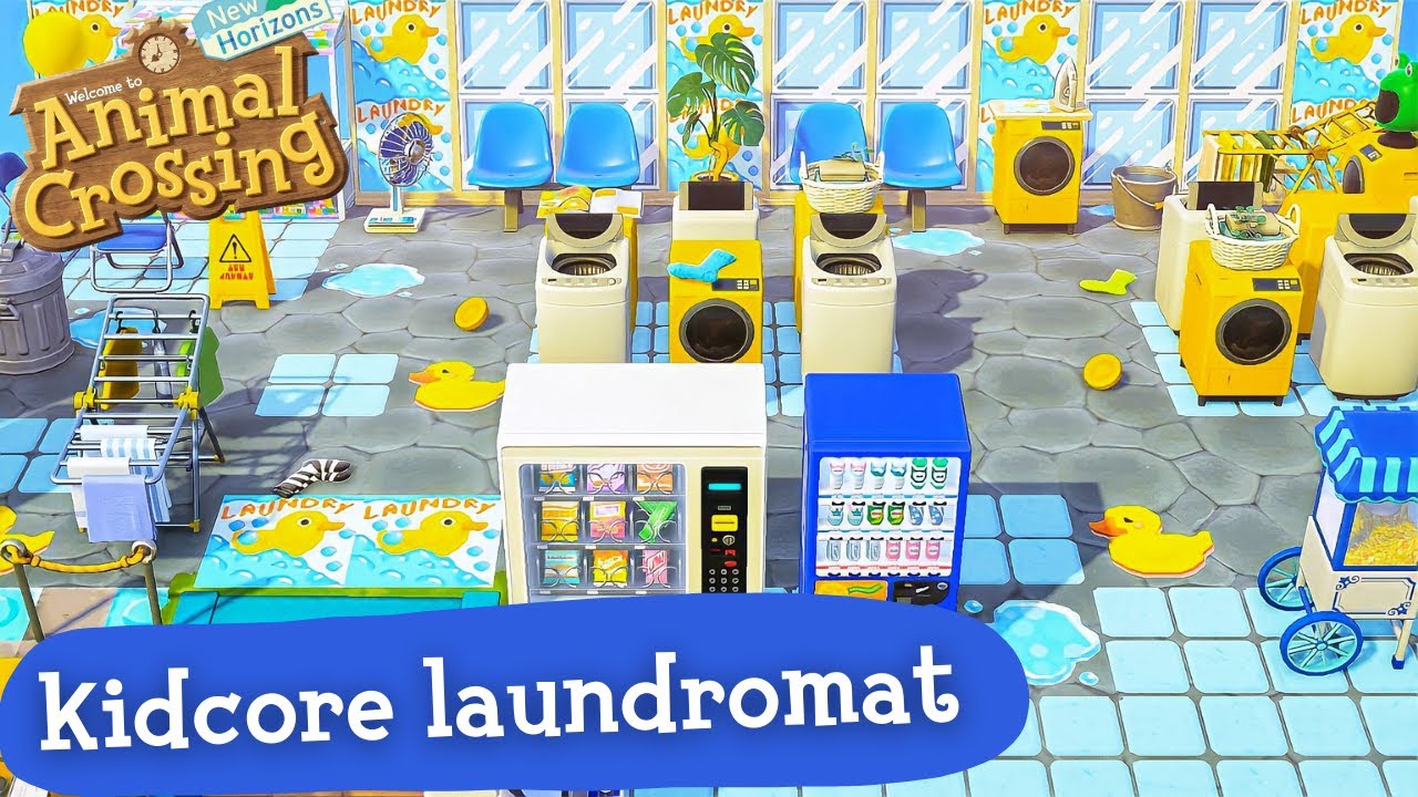 kidcore laundromat build + codes! - YouTube