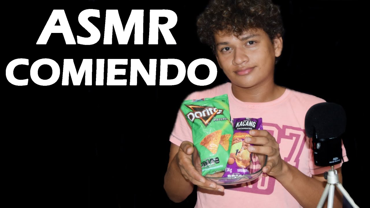 ASMR comiendo, sonidos crujientes - Michelle - YouTube