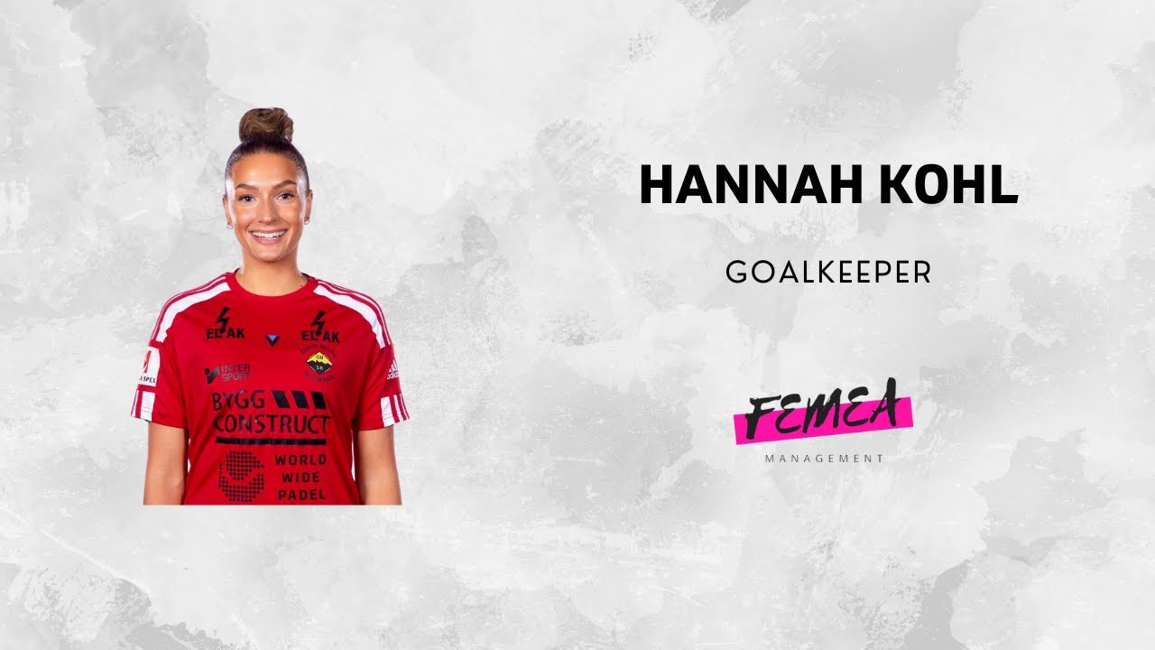 Hannah Kohl - Goalkeeper - Highlights - YouTube