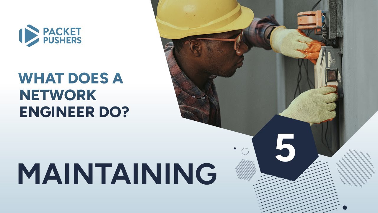 What does a network engineer do? / 5. Maintaining - YouTube