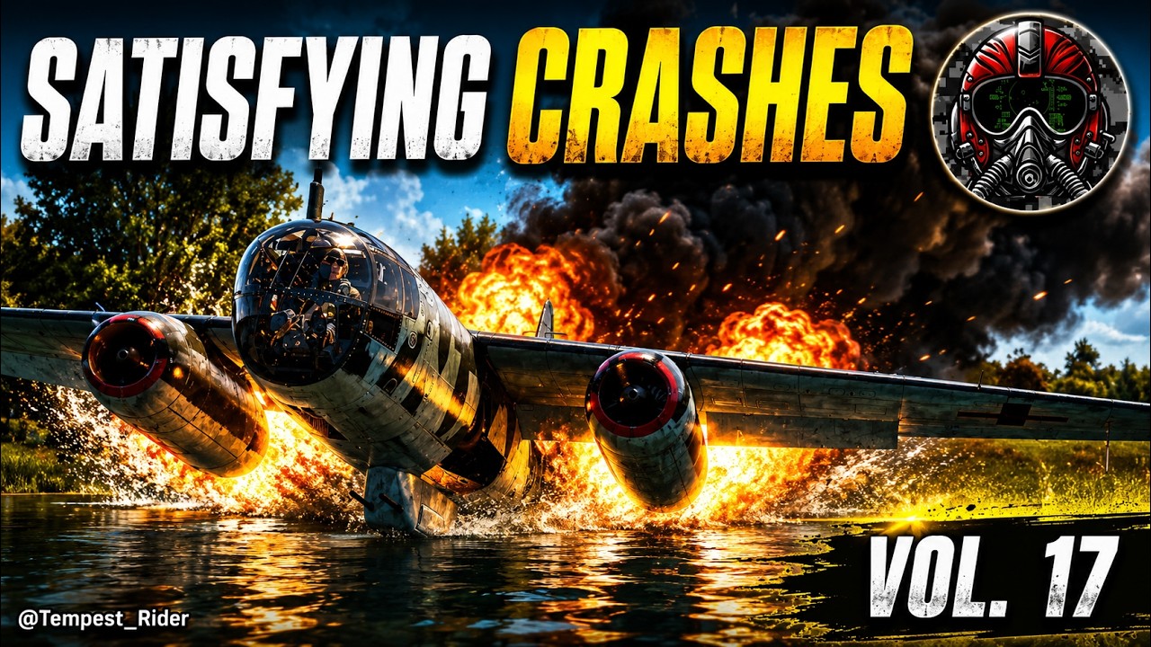 Realistic Plane Crashes, Bailouts & Crash Landings! No. 17 IL-2 ...