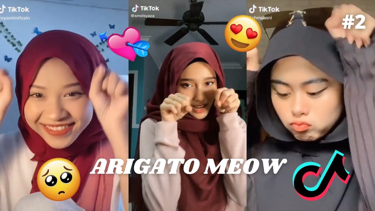 NYA! ARIGATO DANCE TIKTOK MALAYSIA | COMEL MACAM KUCING | NEW TREND ...
