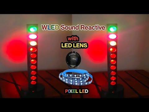 WLED Sound Reactive with Focus LED Lens Floor Lamp - YouTube