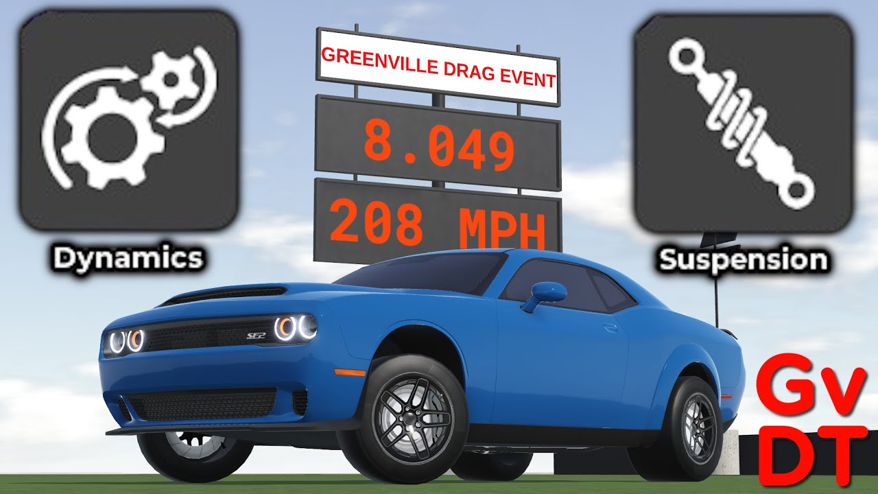 Using Dynamics for the Fastest Drag Times (Greenville ROBLOX) - YouTube