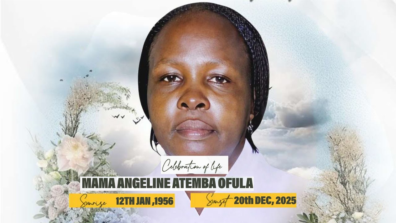 celebrating the life of Mama Angeline Atemba Ofula - YouTube